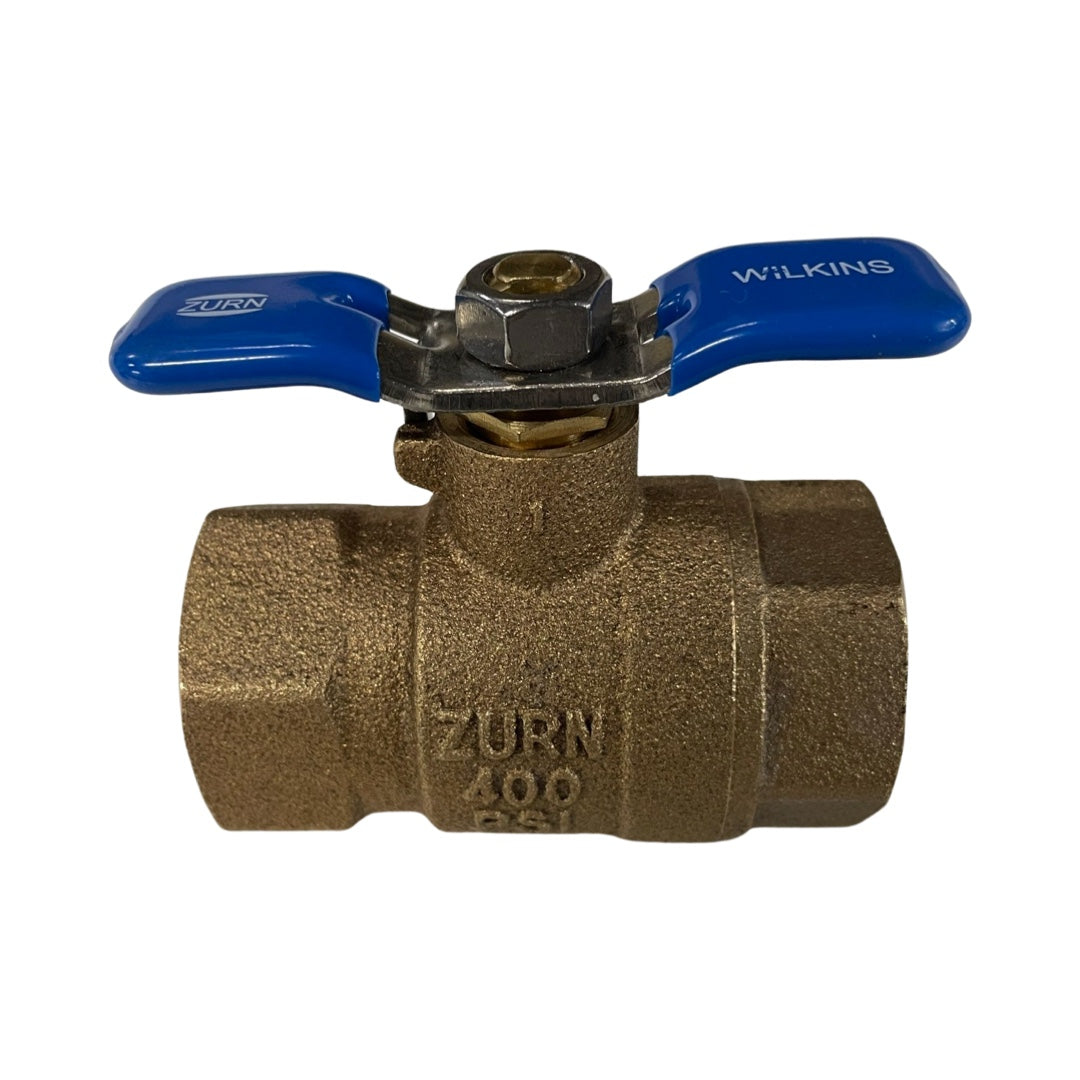 WILKINS 1-850 1" BALL VALVE, NOT TAPPED – Backflow Supply