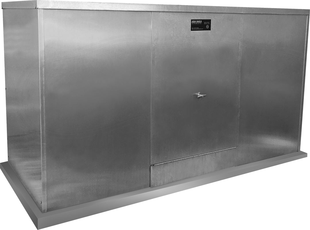 AquaShield Aluminum Backlfow Enclosure | Free Shipping – Backflow Supply